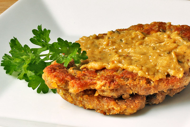Vegan Recipes - Chickpea Cutlets